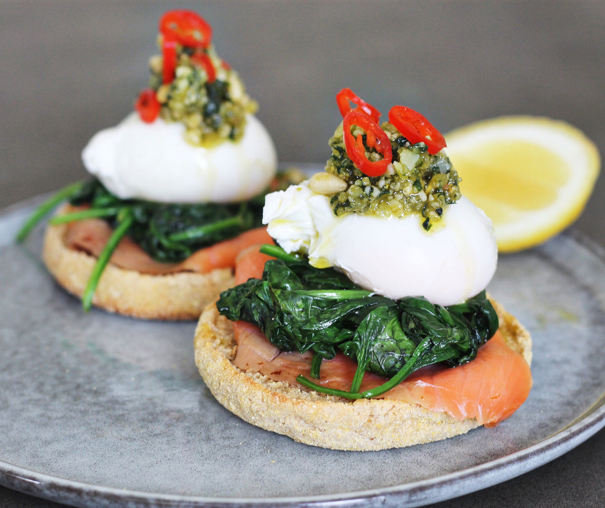 Chilli Pesto Eggs – Cobram Estate AU