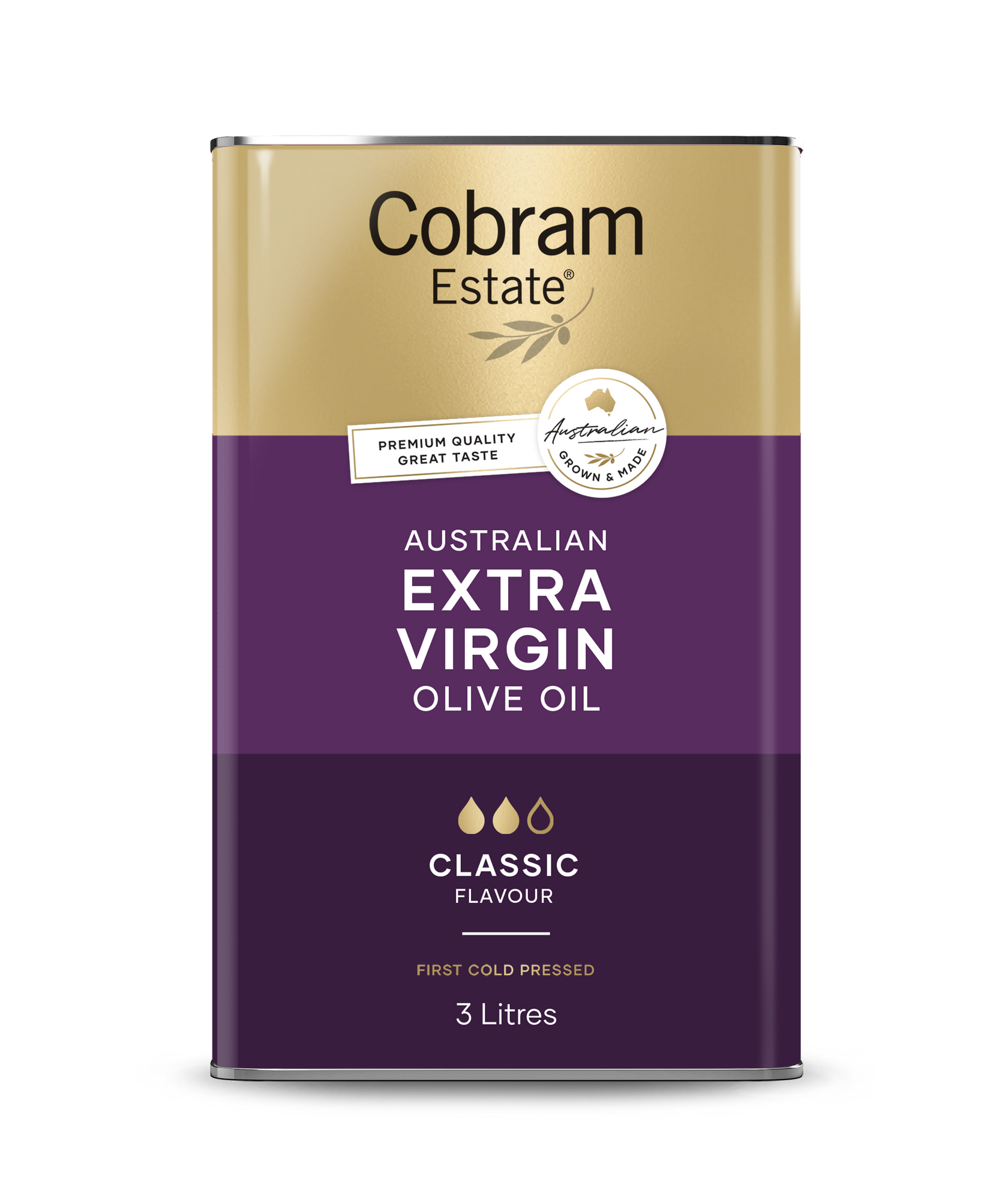 Classic Flavour Intensity Australian EVOO – Cobram Estate AU